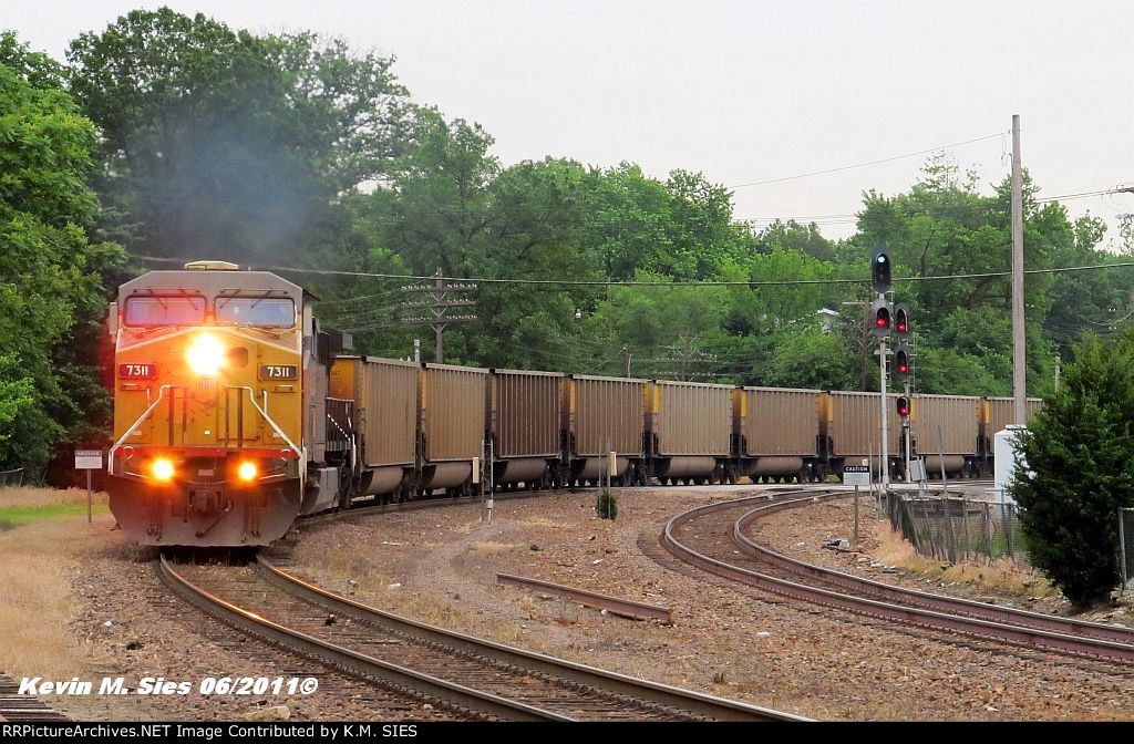 UP 7311 West leads CTVNA-01